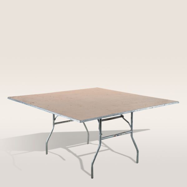 5′x5′ Square Table - Party Reflections, Inc.