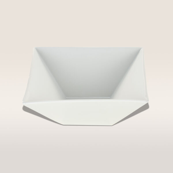 40oz. White Pyramid Bowl - Party Reflections, Inc.