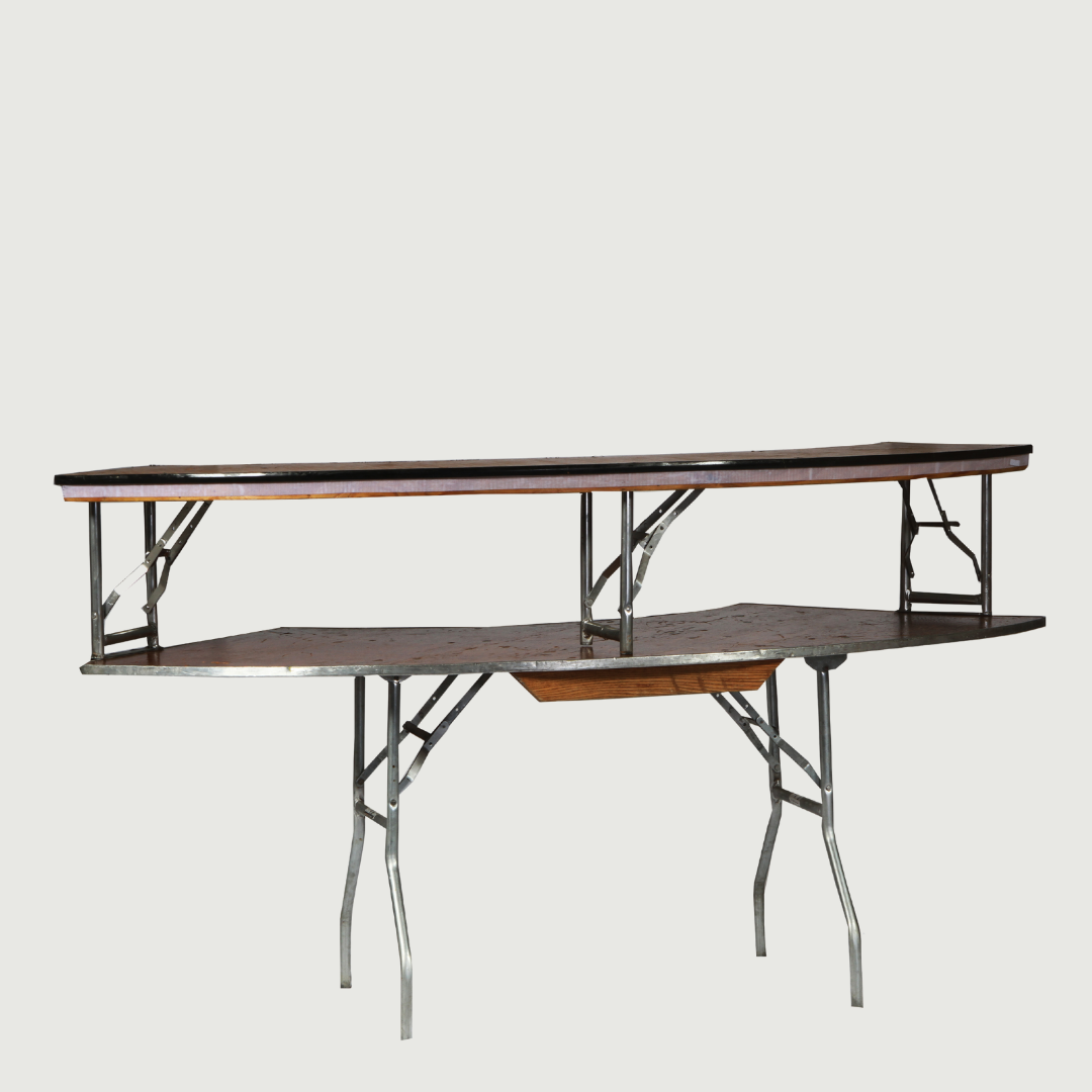 60″ Serpentine Table - Party Reflections, Inc.