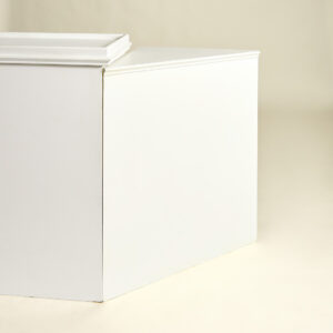 6' Portable White Wood Bar - Party Reflections, Inc.