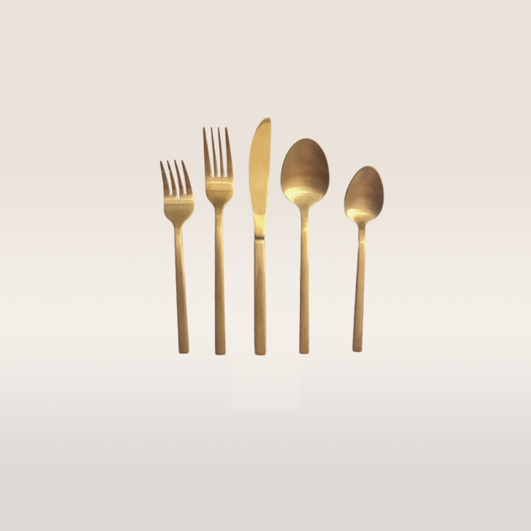 Lora Gold Flatware - Party Reflections, Inc.