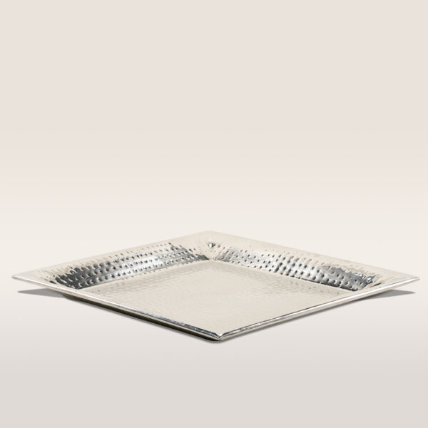 18 Square Hammered Tray - Party Reflections, Inc.