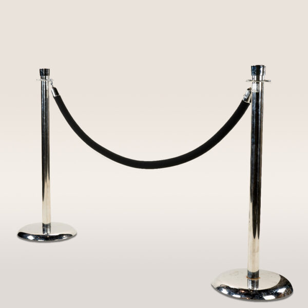 Brushed Stainless Stanchion - Party Reflections, Inc.