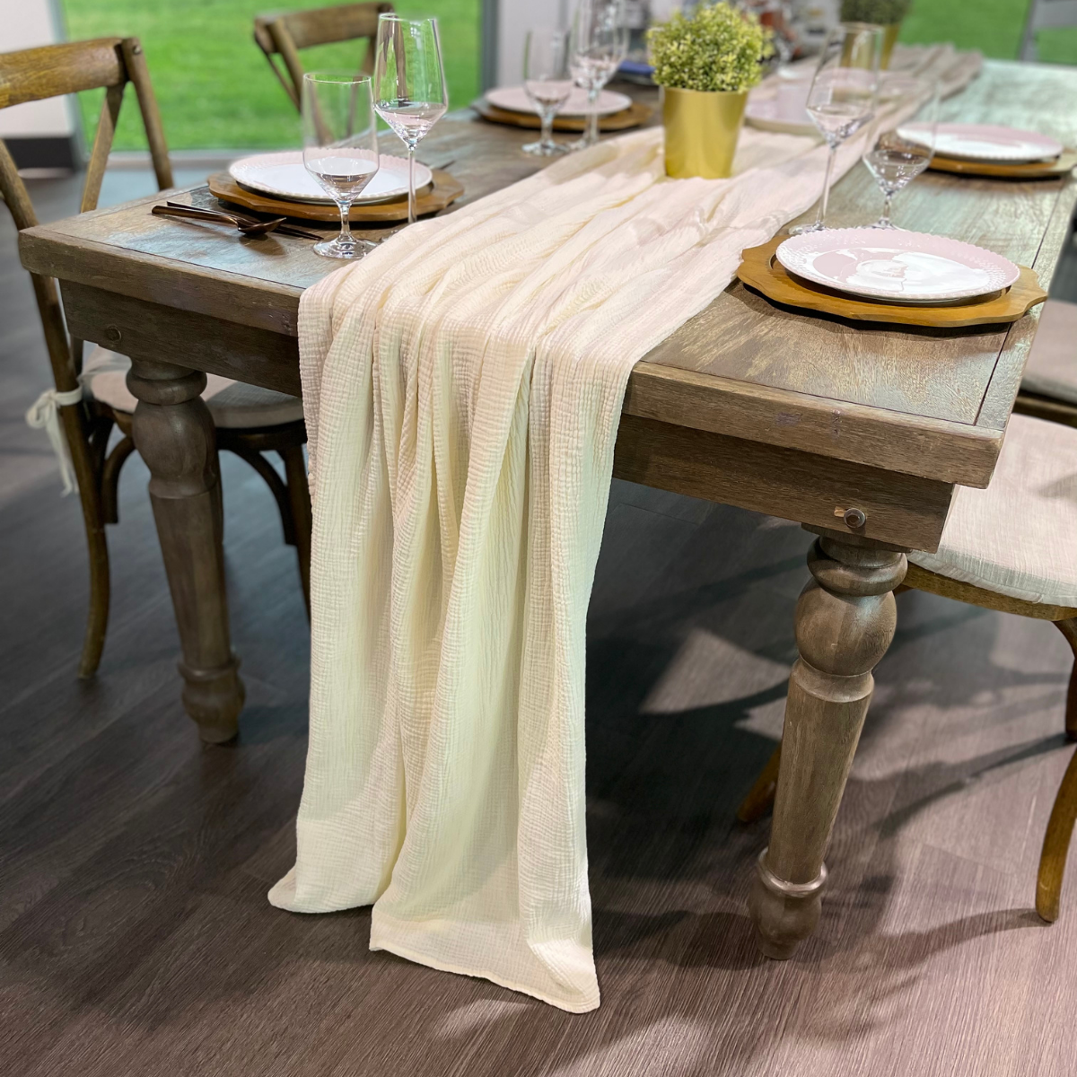 Cream Rustico Napkin - Party Reflections, Inc.