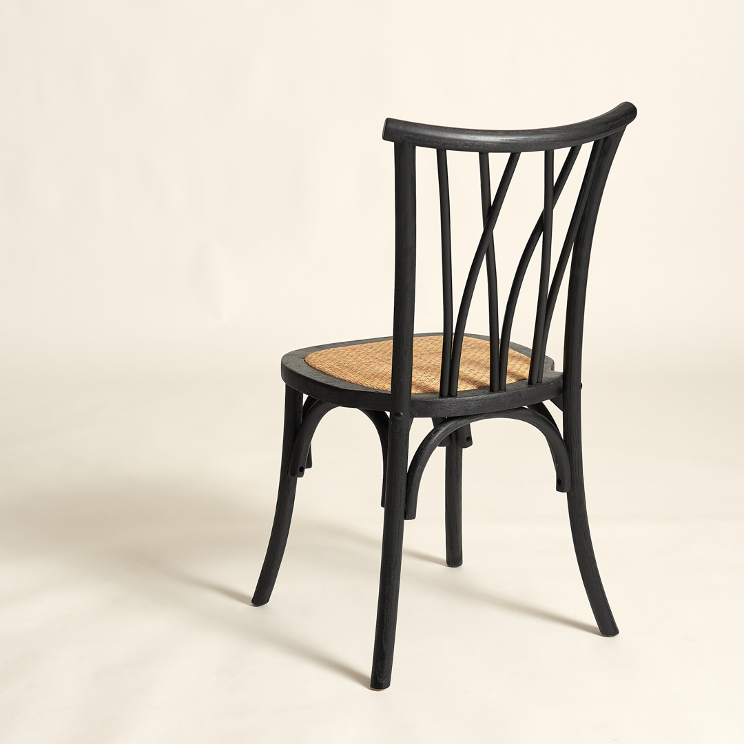 Willow Black Chair - Party Reflections, Inc.