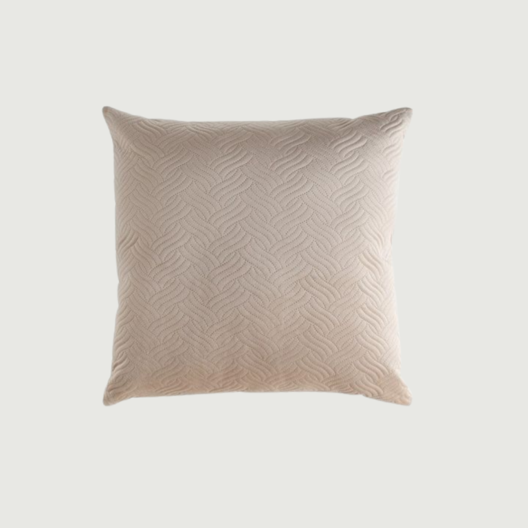 Taupe Velvet Square Pillow - Party Reflections, Inc.
