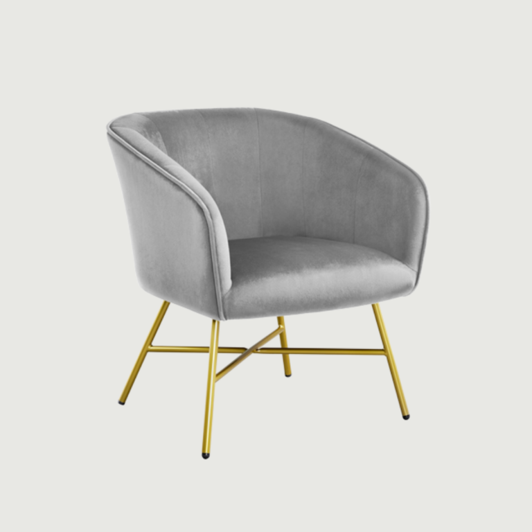 Concord Velvet Armchair - Party Reflections, Inc.