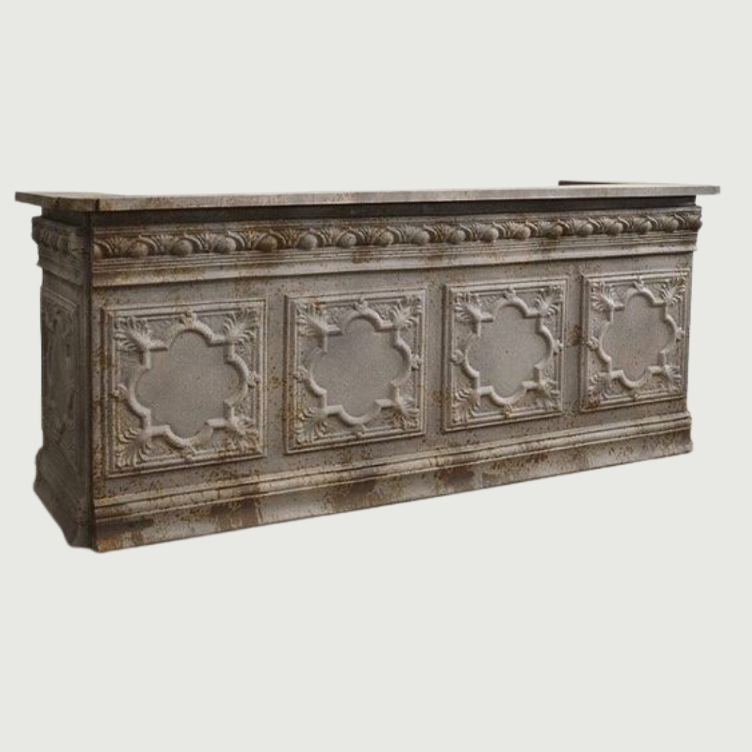 Reclaimed Tin and Metal Bar - Party Reflections, Inc.