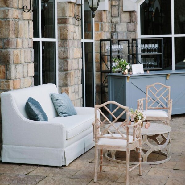 Ellis Linen Sofa - Party Reflections, Inc.