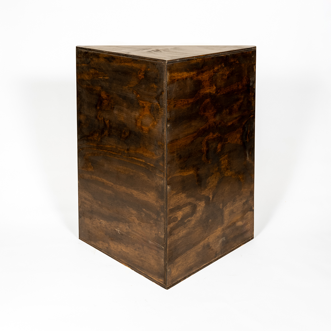 Bar Corner Walnut Wood - Party Reflections, Inc.