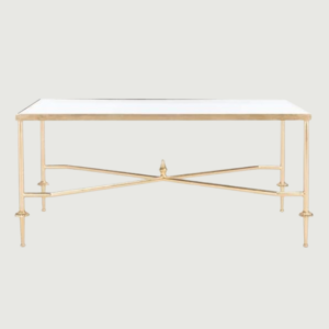 Gold Leaf Coffee Table - Party Reflections, Inc.