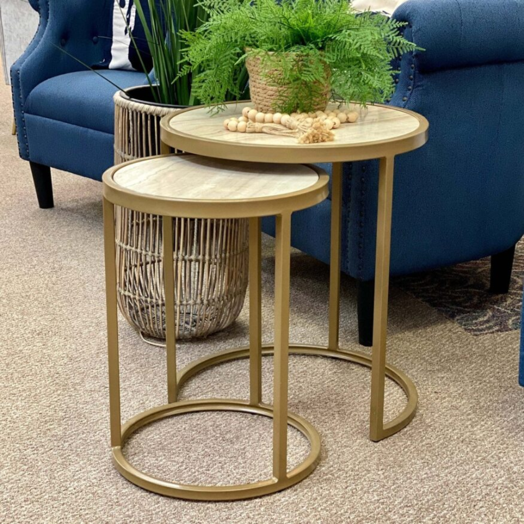 Jesse Concrete Side Table - Party Reflections, Inc.