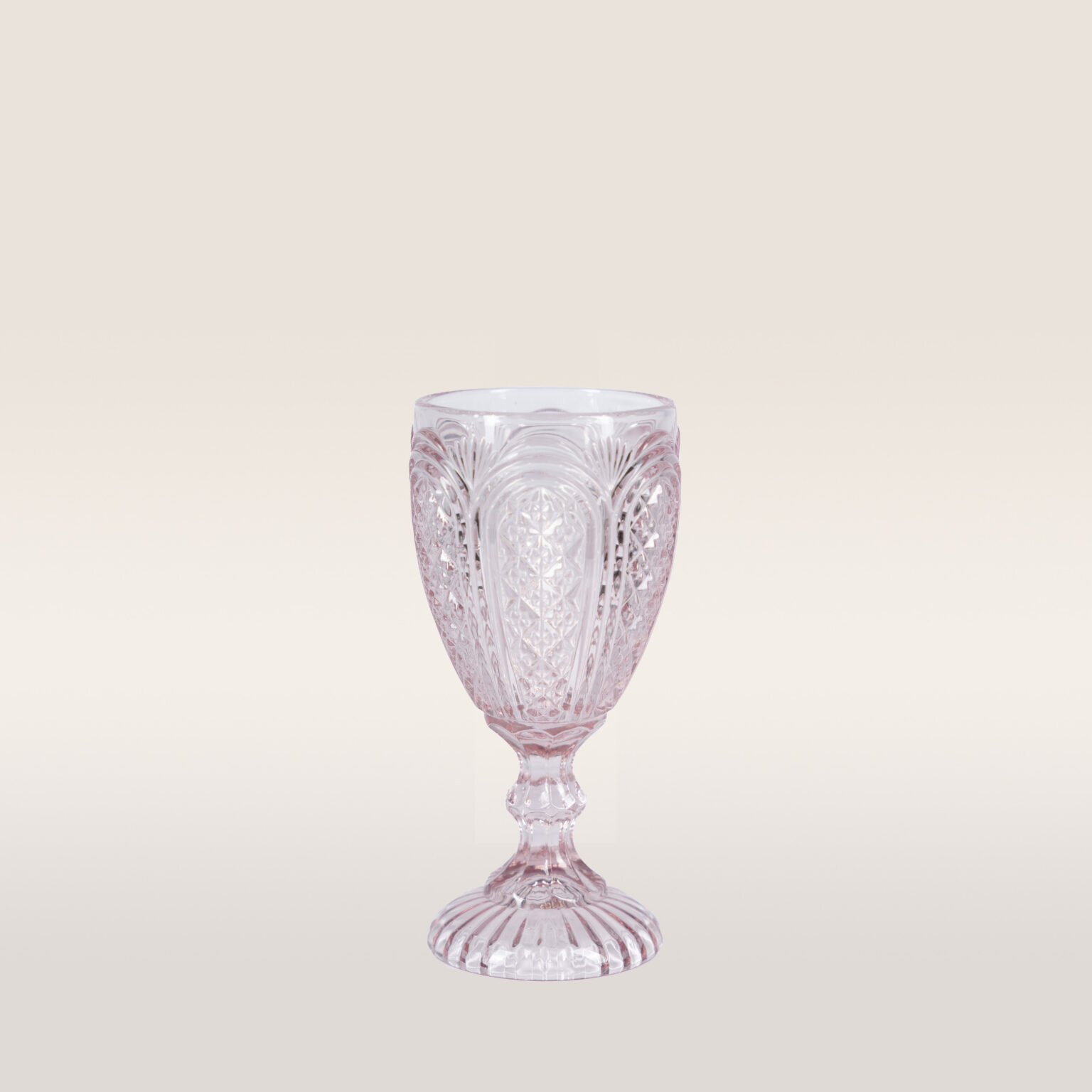 Pink Carousel Goblet - Party Reflections, Inc.