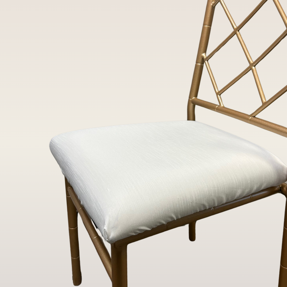 Caspian Chair Cap White - Party Reflections, Inc.