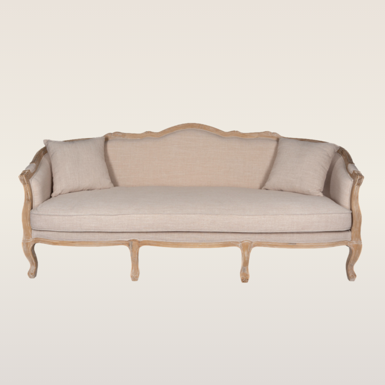 Mary Linen Sofa - Party Reflections, Inc.