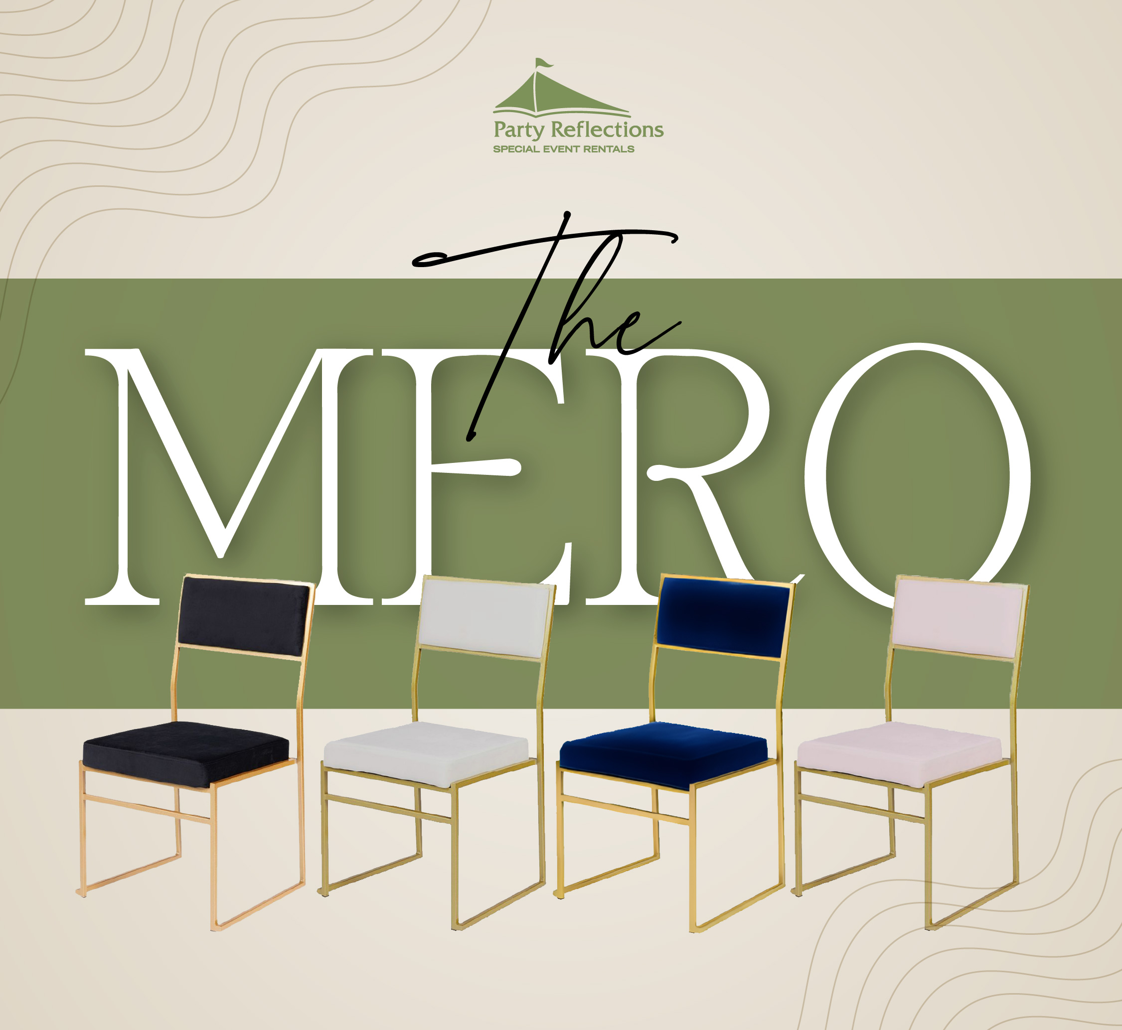 Perfect Wedding & Event Seating: Discover the New Mero Chair with ...